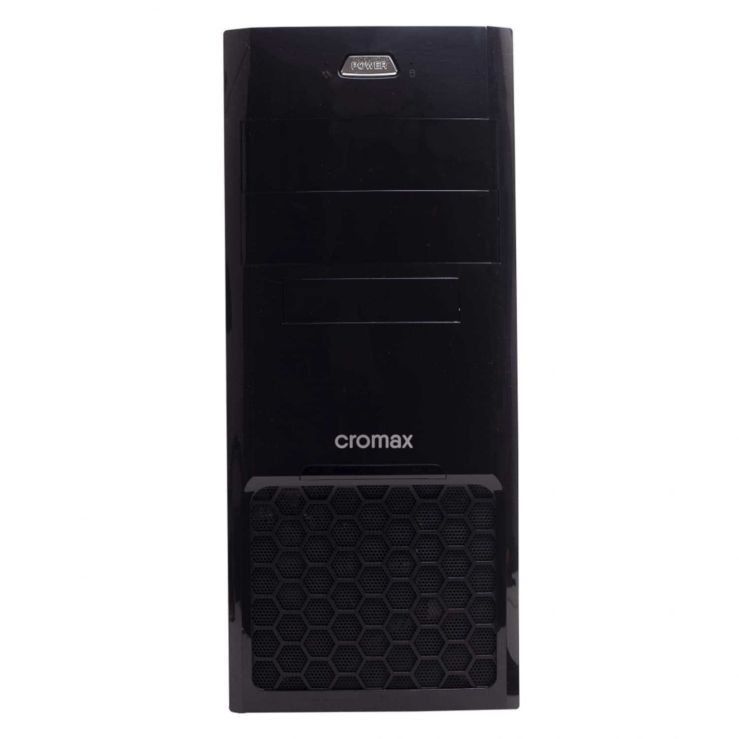 Gabinete CROMAX 2803 Negro Mid Tower C/Fuente 600W Standar - Elit