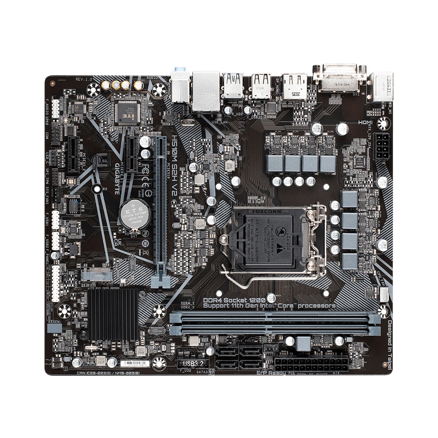 Motherboard GIGABYTE H510M S2H V2 Ultra Durable LGA1200 DDR4 - Elit
