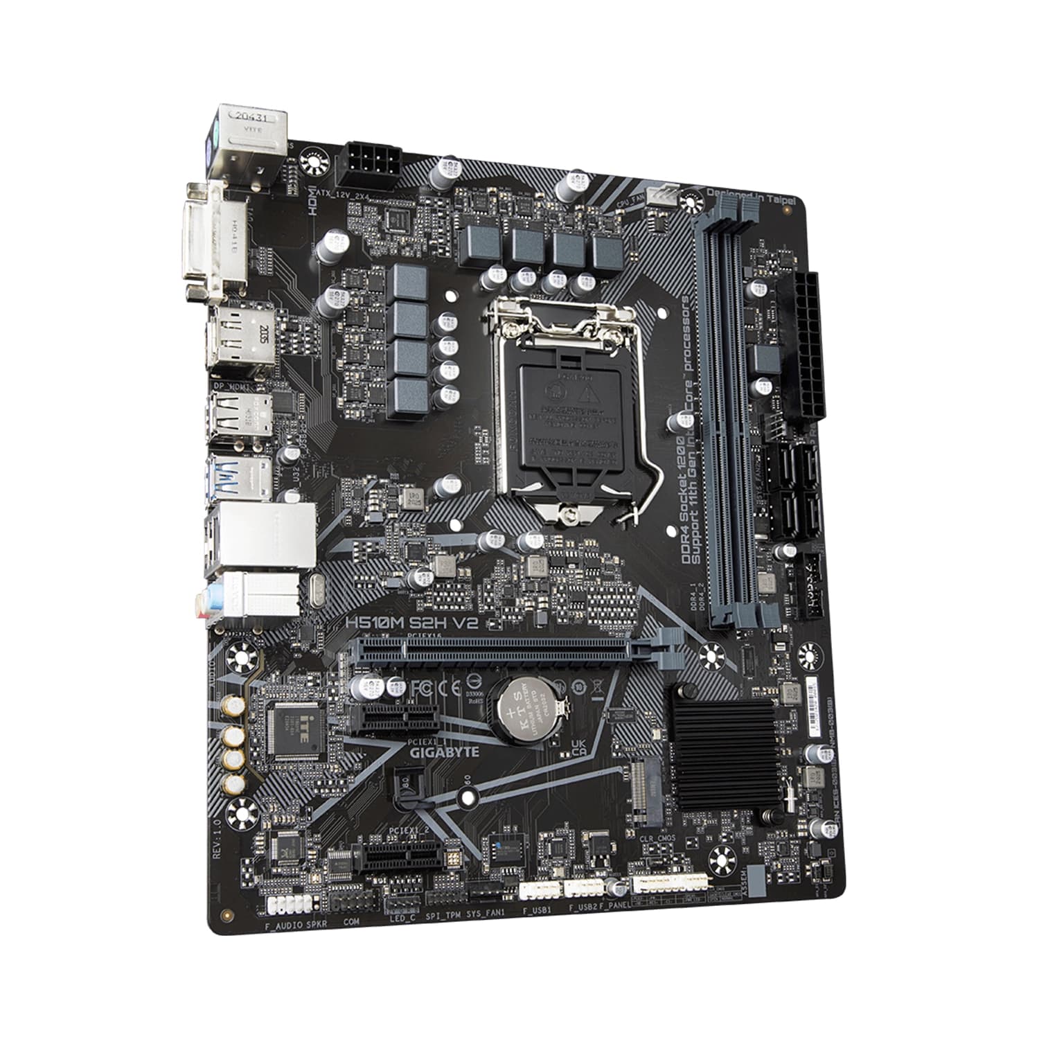 Motherboard GIGABYTE H510M S2H V2 Ultra Durable LGA1200 DDR4 - Elit