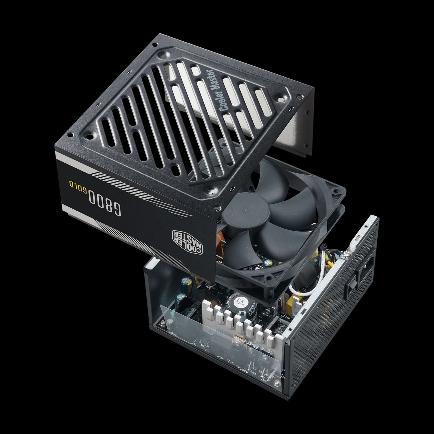 Fuente COOLER MASTER G800 800W 80 Plus Gold ATX Fijo - Elit