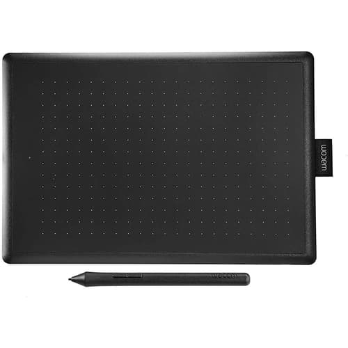 Tableta Wacom One Medium Negra y Rojo - Elit