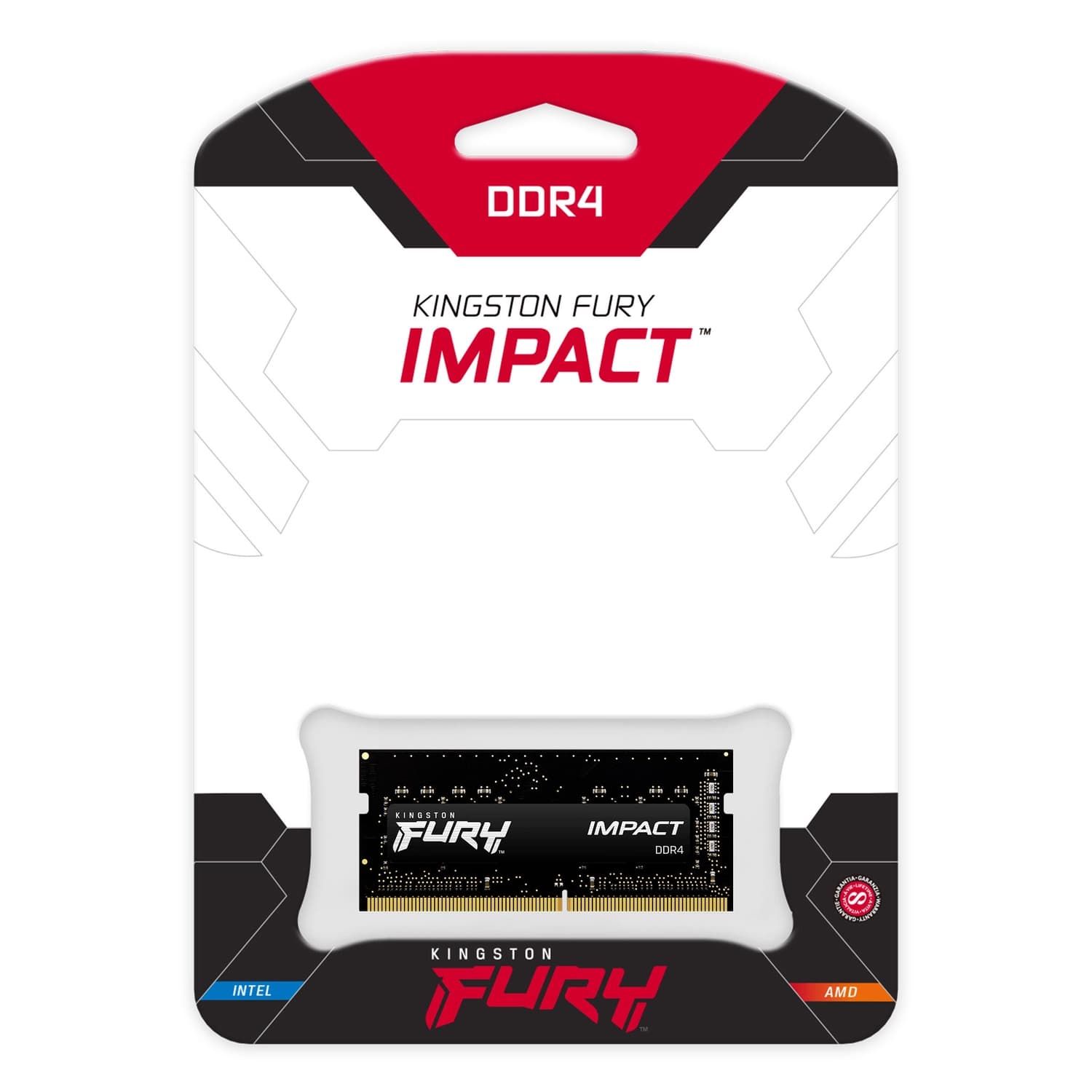 Memoria SODIMM Fury DDR4 8GB 3200MHz Impact Negra - Elit