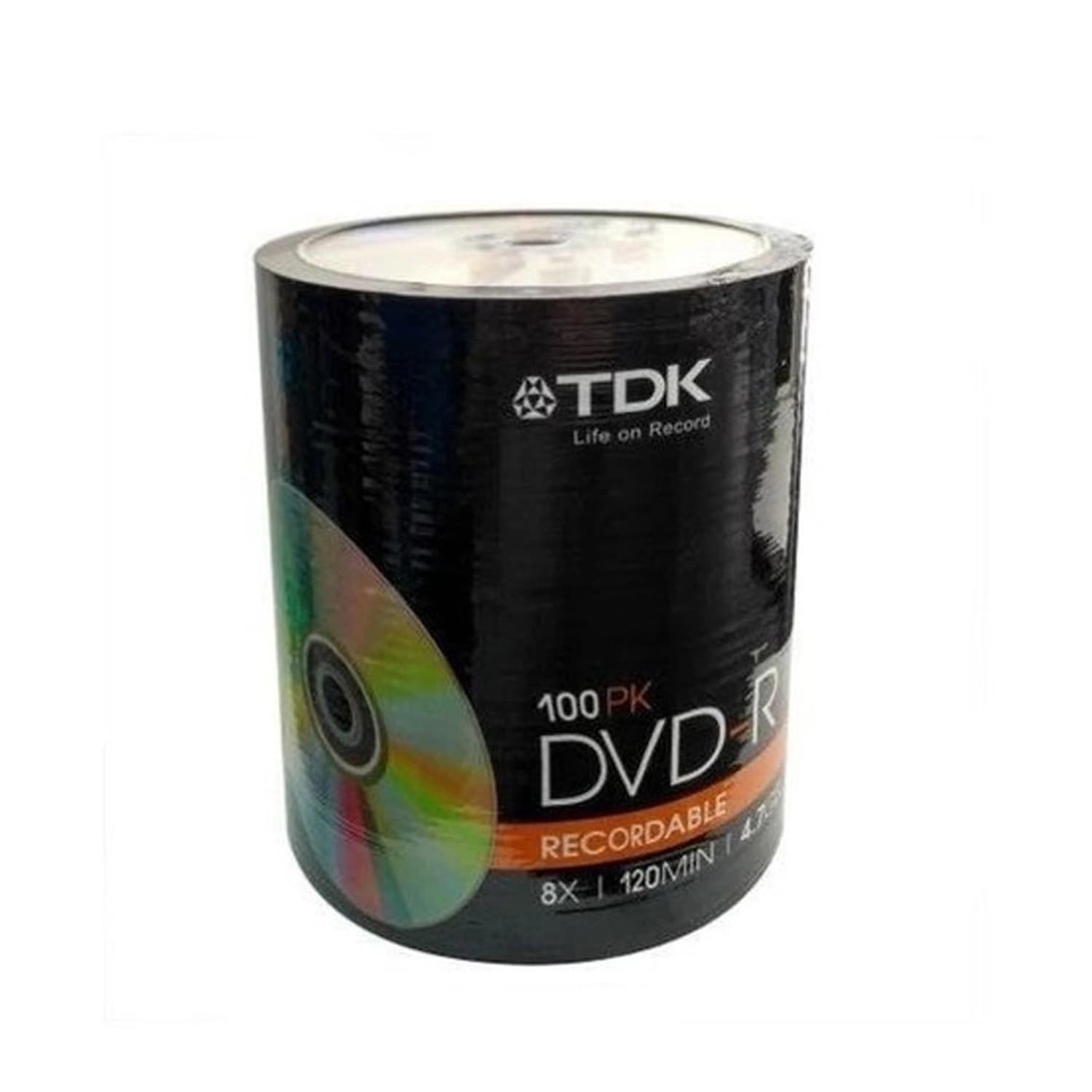 DVD-R 4.7GB 8X. Torre de 100 unidades - Elit